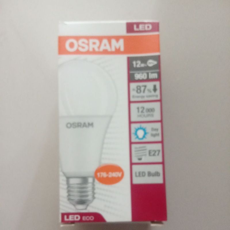 Jual lampu led bulb osram classic eco 12 watt | Shopee Indonesia