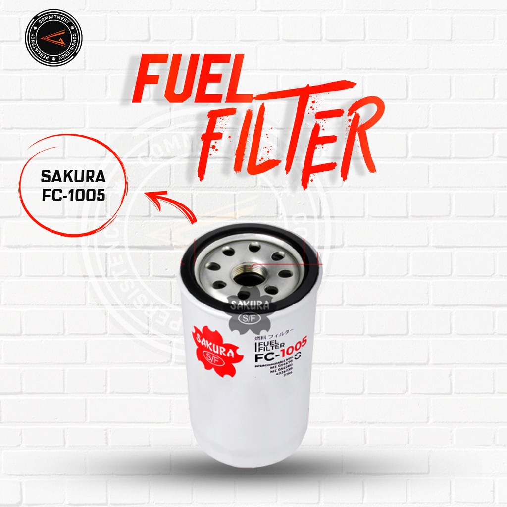 Jual Sakura Fuel Filter Solar FC-1005 / FC1005 / Sakura Filter Oli / M ...