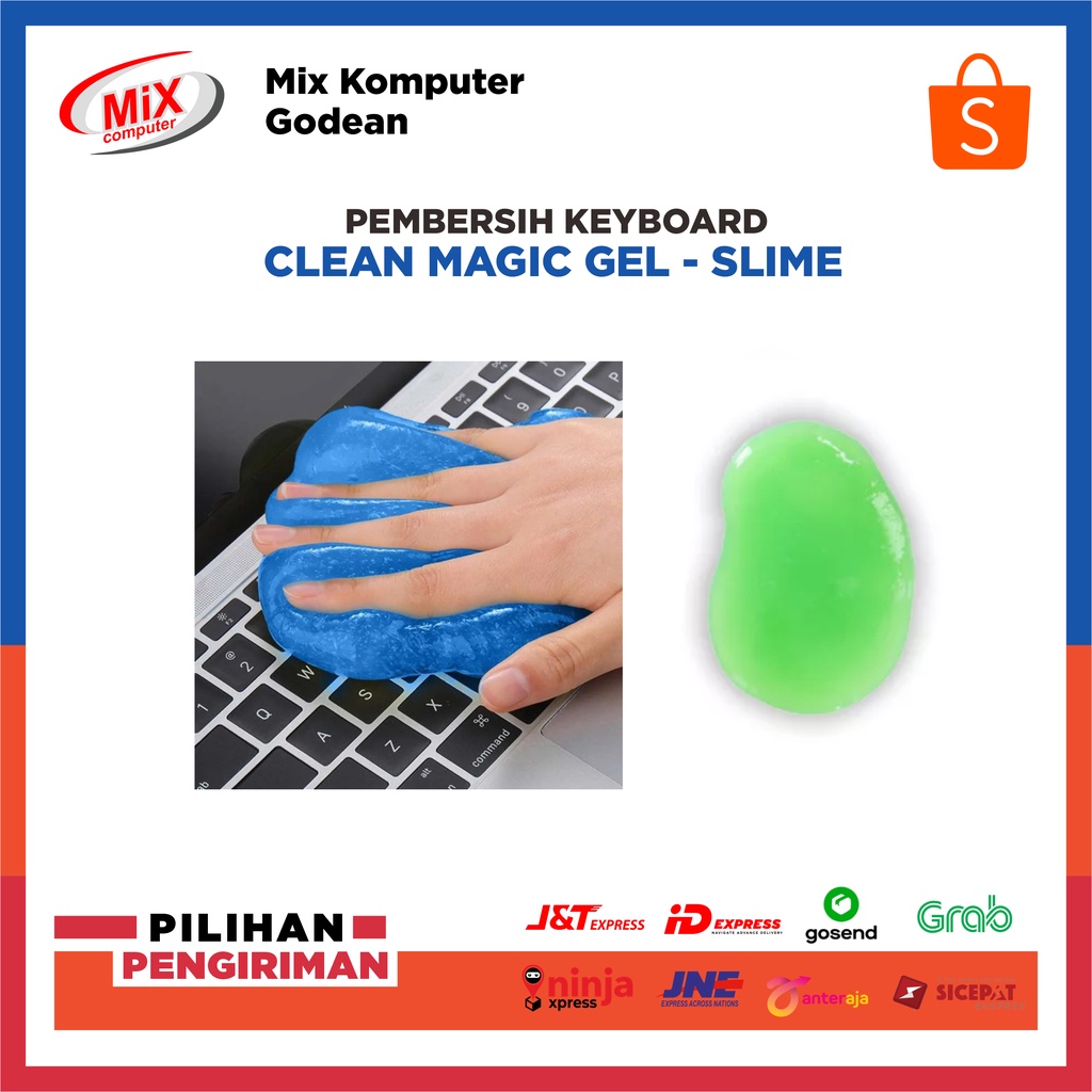 Jual Cleaning Slime Gel Cleaner - Gel Pembersih Debu Serbaguna | Shopee ...