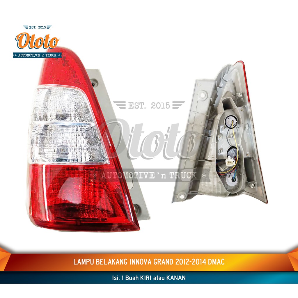 Jual Stop Lamp Innova Grand 2012-2014 DMAC - Lampu Belakang | Shopee ...