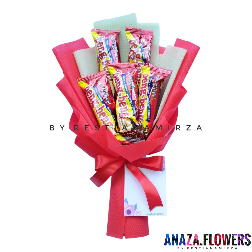 Jual Buket Snack Wisuda 5 Coklat Beng Beng 25 g Bucket Bouquet | Shopee ...