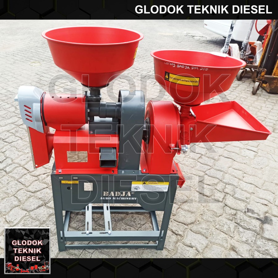 Jual Mesin Giling Padi dan Penepung Serbaguna / Combined Rice Mill ...