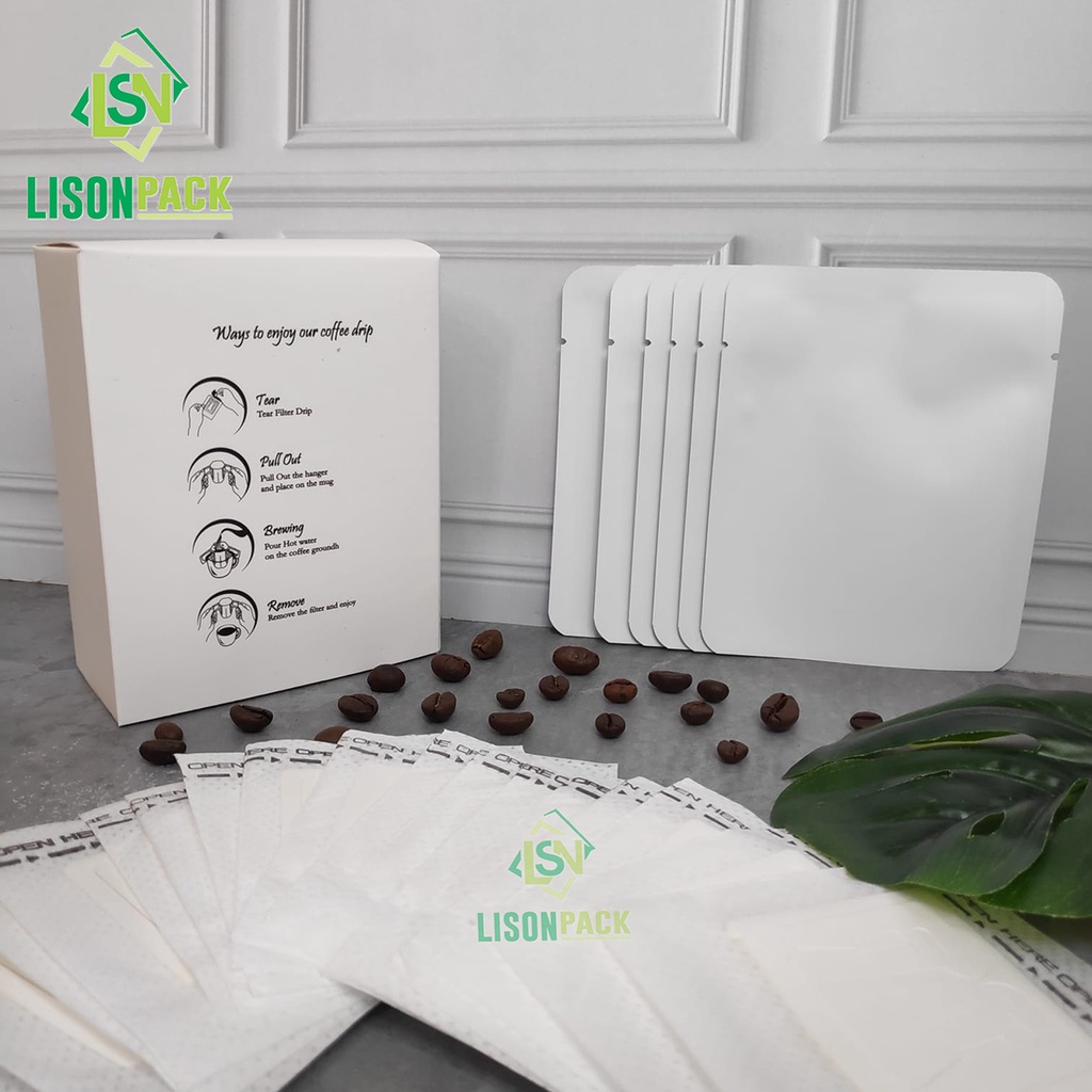 Jual PAKET BOX DRIP BAG COFFEE + SACHET WHITE SERIES | BEST SELLER ...