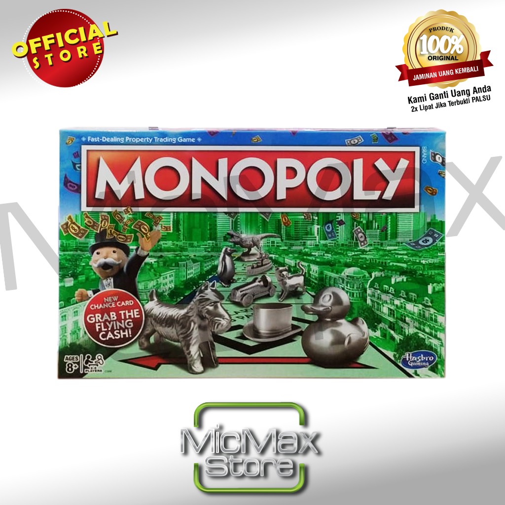 Jual Hasbro Gaming Monopoly Monopoli Classic Game New Chance Card ...
