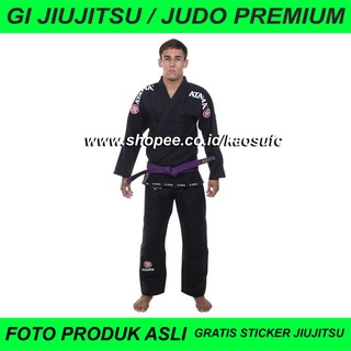 Jual GI JIUJITSU ATAMA HITAM IMPORT , GI BJJ ATAMA , GI BRAZILIAN ...