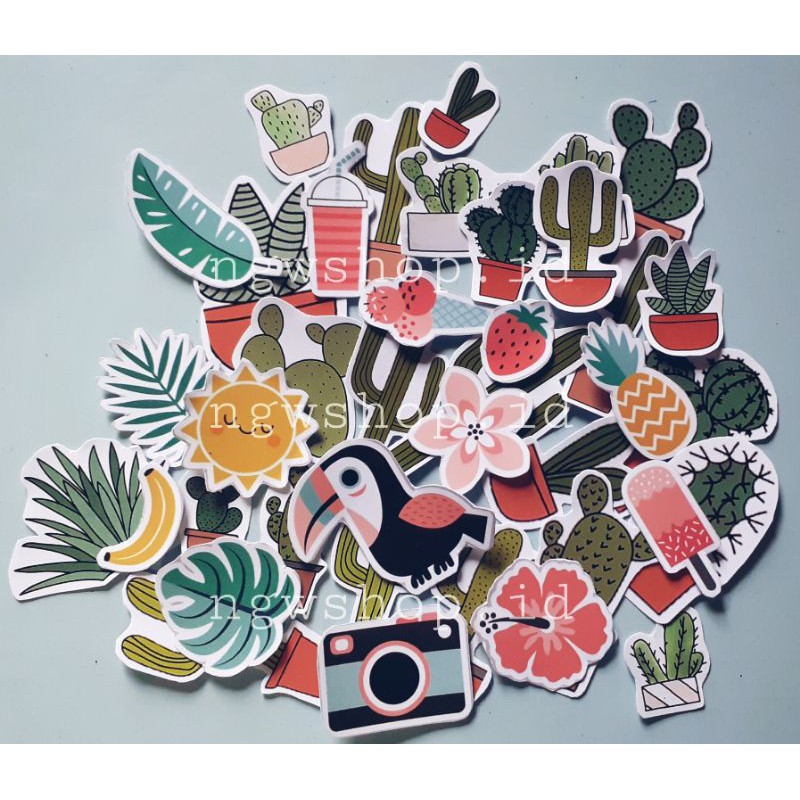 Jual Stiker Estetik/ Stiker Aesthetic/ Stiker Tumblr untuk HP atau ...