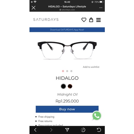 Harga Saturdays Terbaru Agustus 2023 |BigGo Indonesia