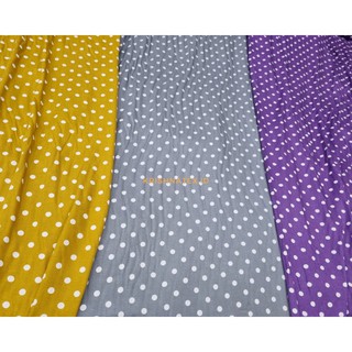 Jual KAIN RAYON MOTIF POLKADOT / KAIN RAYON AESTHETIC ABSTRACT HALUS ...