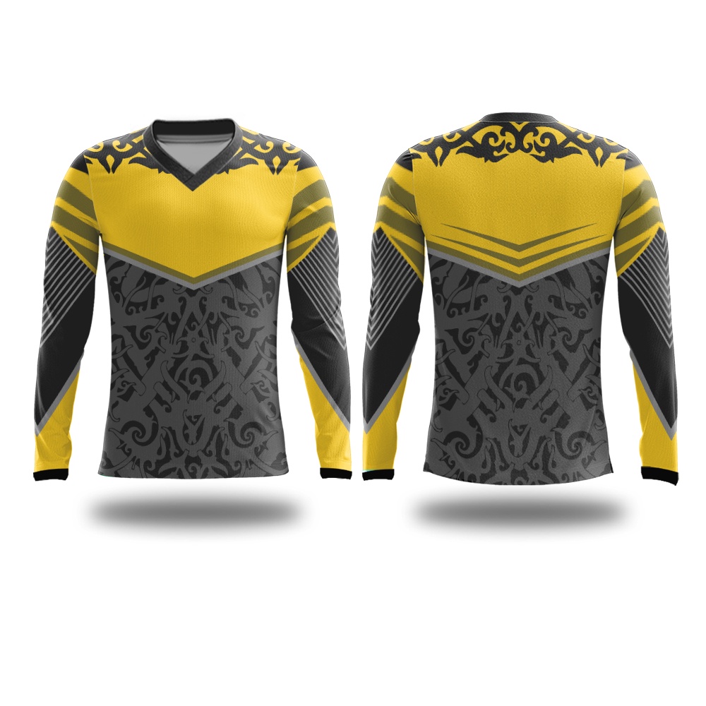 Jual Kaos Jersey Sepeda Motif Batik Kalimantan Custom Design Dryfit ...