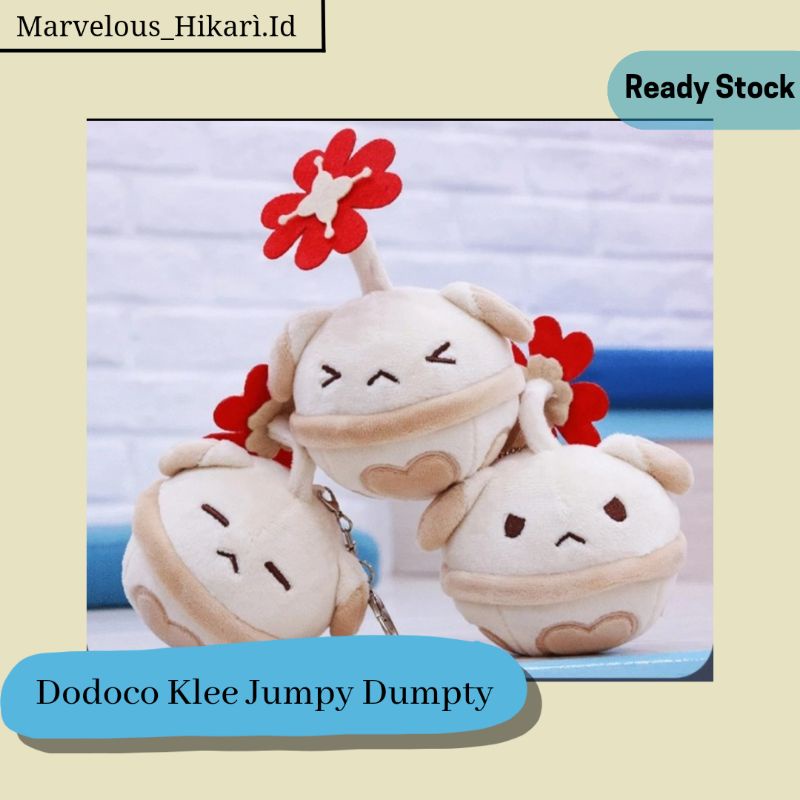 Jual Genshin Impact - Dodoco Klee Jumpy Dumpty Keychain Indonesia ...