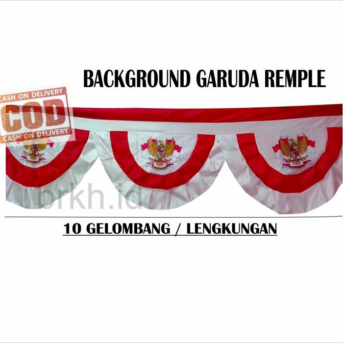 Jual Bendera Merah Putih Umbul Umbul Hias Garuda Bekron Background Bagus | Shopee Indonesia