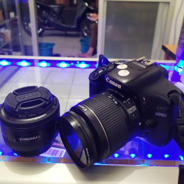paket photographer canon eos 600d + kit + fix (dapat 2 lensa) | Shopee ...