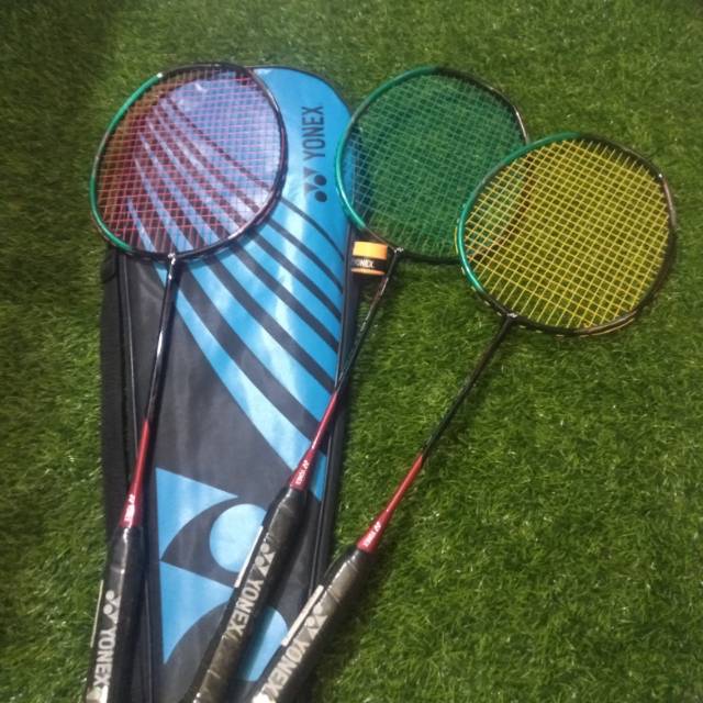 Jual Raket Badminton Yonex/Full Graphite Recquet/Slim Shaft | Shopee ...