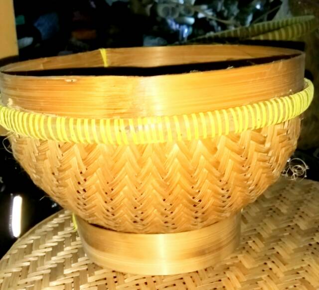 Jual BAKUL NASI BAMBU CETING WAKUL TUTUP GERAISURYA | Shopee Indonesia