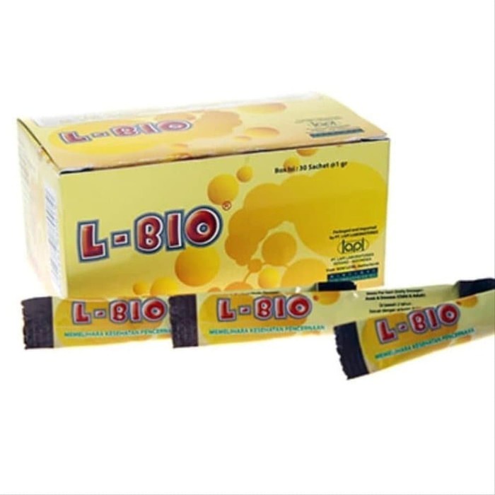 Jual SUPLEMEN PENCERNAAN PROBIOTIK L BIO L-BIO SACHET 1GR | Shopee ...