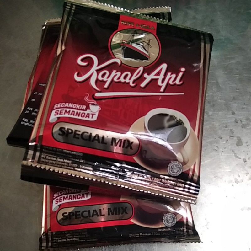 Jual Kopi kapal api special mix kopi kapal api special rencengan isi 10 ...