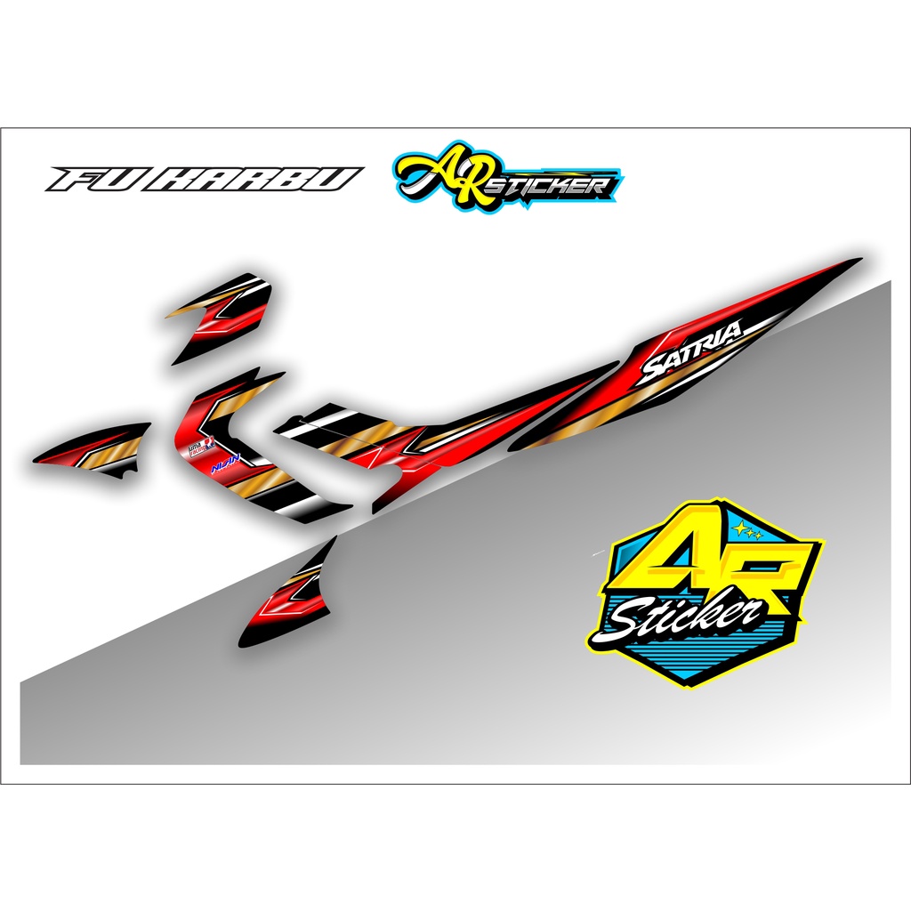 Jual Striping satria fu Barong / Striping satria Barong /Striping ...