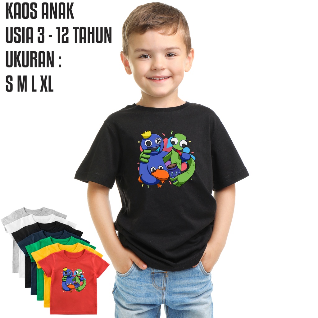 Jual Baju Kaos Anak Anak Rainbow Friends Karakter Roblox | Shopee Indonesia Jual Baju Kaos Anak Anak Rainbow Friends Karakter Roblox | Shopee Indonesia