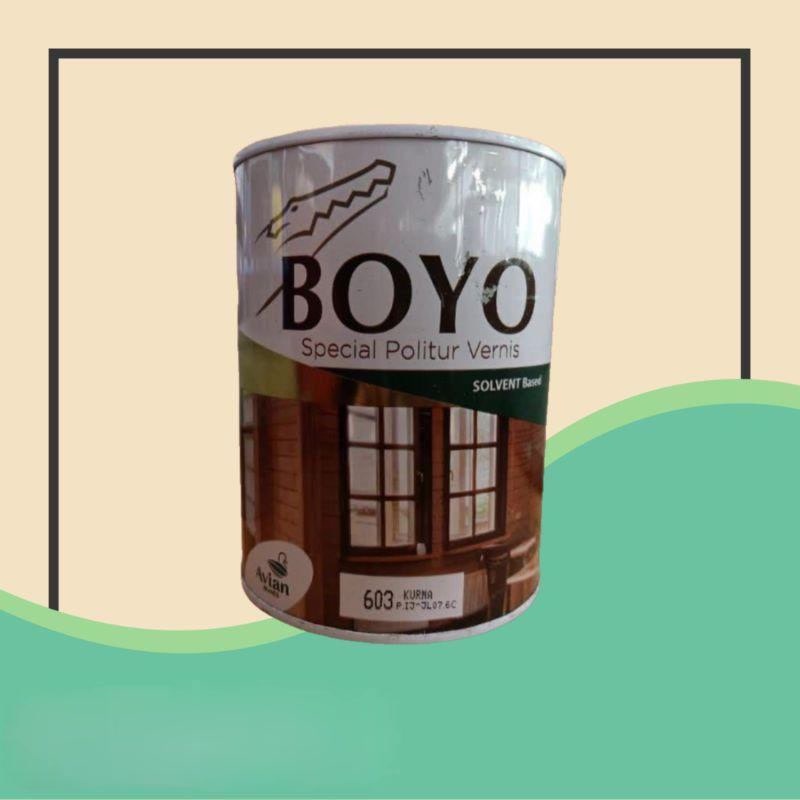 Jual Boyo Politur Vernis/ Warna 1liter/ Plitur kayu Avian Brand ...