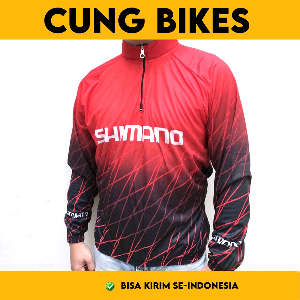 Jual BAJU SEPEDA JERSEY SEPEDA MTB LIPAT ROAD BIKE LENGAN PANJANG PRIA ...