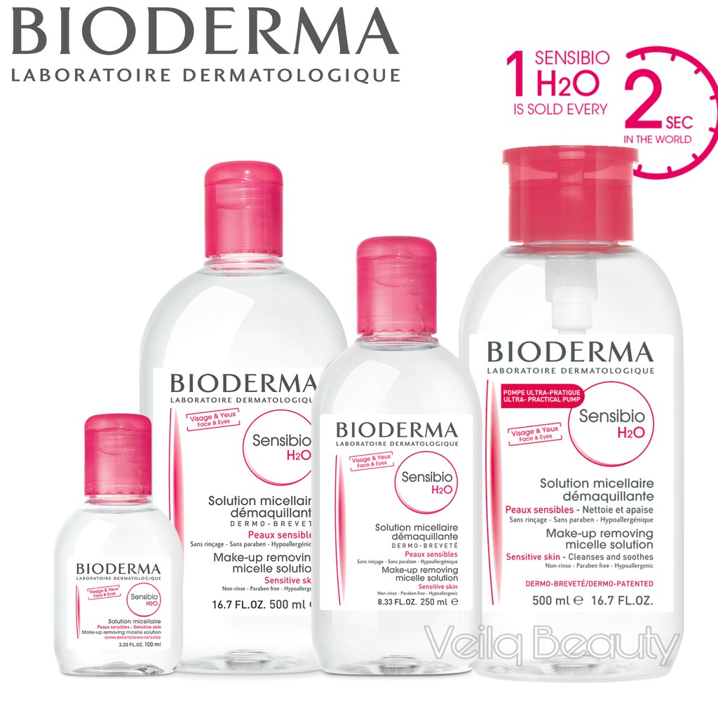Jual Bioderma Sensibio H2O Micellar Water Makeup Remover Pembersih ...