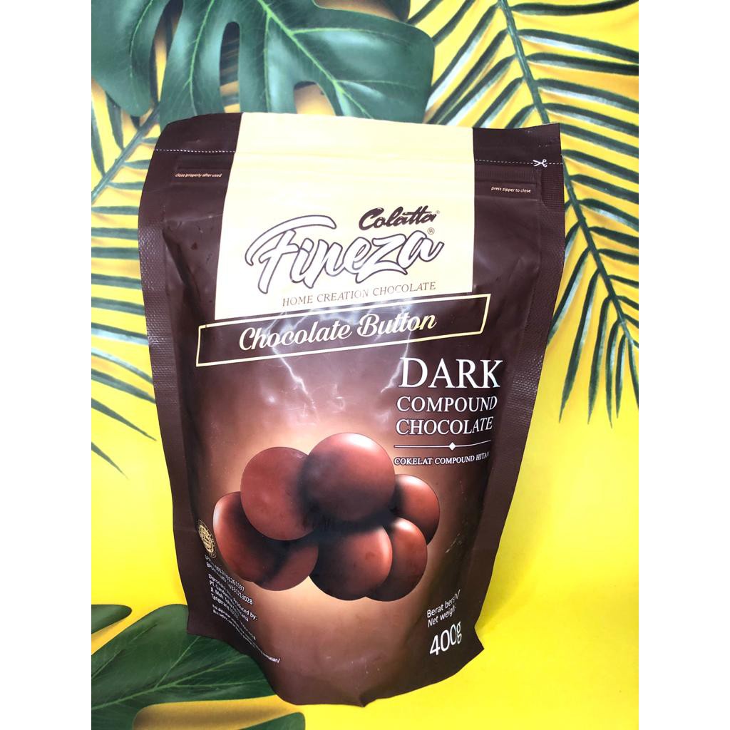 Jual 400 Gram / 400gr Colatta Fineza Home Creation Chocolate Button ...