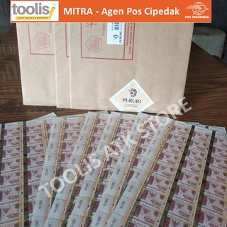 Jual Materai Tempel 10000 / Meterai 10.000 / 10rb / 10k Indonesia|Shopee Indonesia