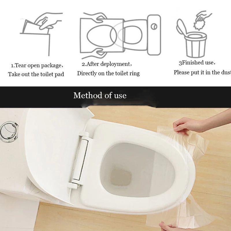 Jual Anti Bacteria Travel Toilet Cover Penutup Dudukan WC Higienis ...