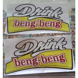Jual stiker Drink beng-beng | Shopee Indonesia