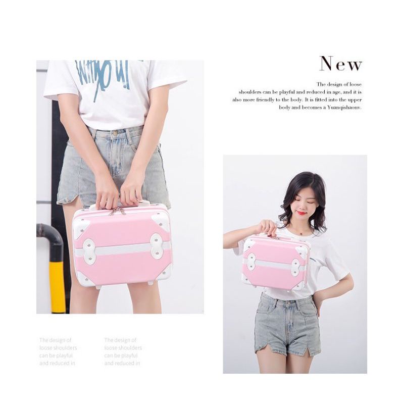 Jual koper mini kecil 14 inci koper tenteng tambahan bisa diselipkan ke ...