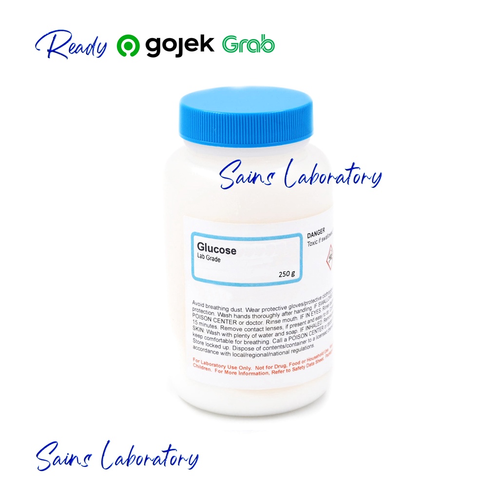 Jual Glukosa Anhidrat Serbuk Glucose Anhydrate Powder C6H12O6 250 gr ...