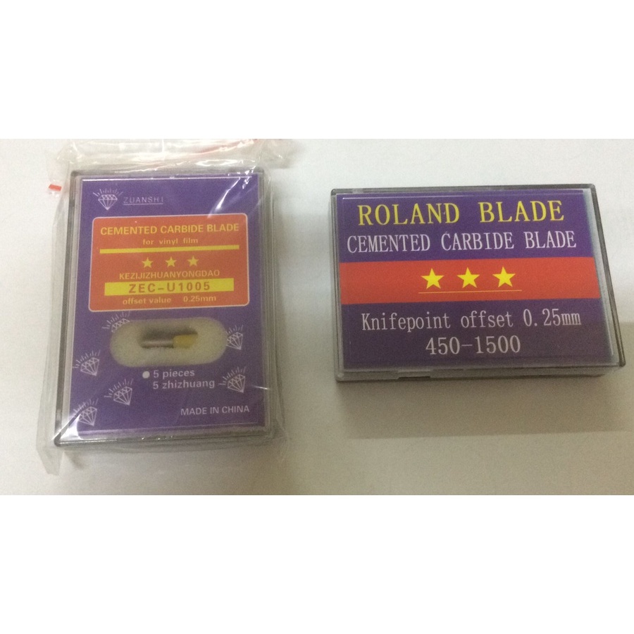 Jual Roland Blade Jinka Teneth / Mata Pisau Mesin Cutting Sticker Vinyl Polyflex / Jarum Mesin ...