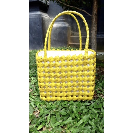 Jual Tas Anyaman Lontar Bali Kepang / Tas Anyaman Bali / Tas Bali ...