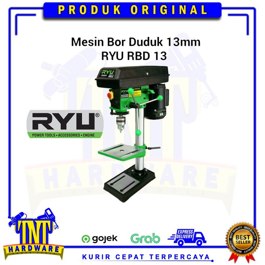 Jual RYU BOR DUDUK RYU 13 MM RBD 13 / RBD13 BENCH DRILL 13MM | Shopee ...