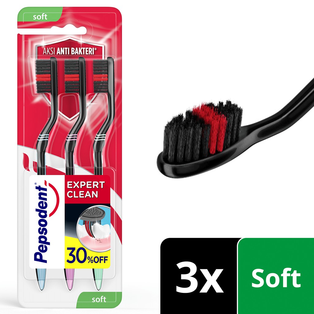 Jual PEPSODENT SIKAT GIGI EXPERT CLEAN 3PC | Shopee Indonesia Jual PEPSODENT SIKAT GIGI EXPERT CLEAN 3PC | Shopee Indonesia