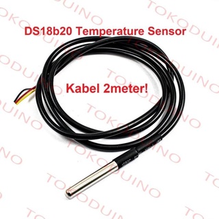 Jual SENSOR SUHU DS18B20 WATERPROOF TEMPERATURE PROBE SENSOR | Shopee Indonesia