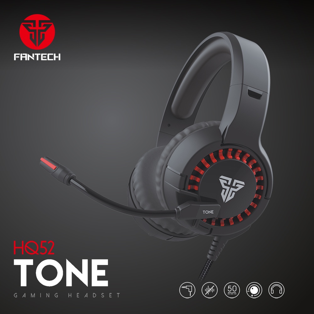Jual Fantech TONE HQ52 Headset Gaming Mobile Headphone Indonesia|Shopee ...