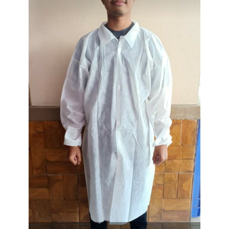 Jual Jas Lab Jas Medis / Baju Laboratorium/ APD/Sekali Pakai ...