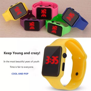 Jual Y15 - LED WATCH Jam Tangan Digital Strap Silikon Model Smartwatch ...