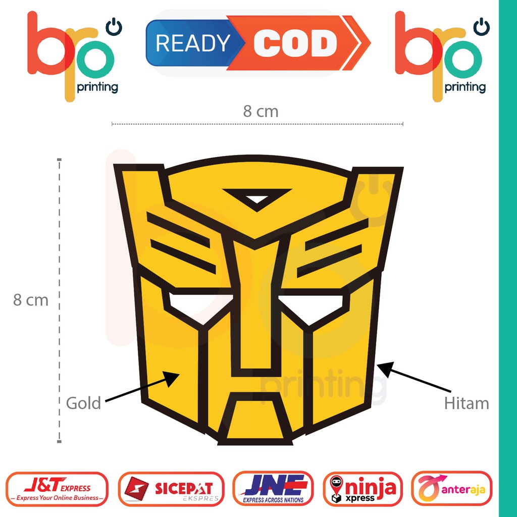 Jual STIKER TRANSFORMERS UNTUK AKSESORIS MOBIL ATAU MOTOR CUTING ...