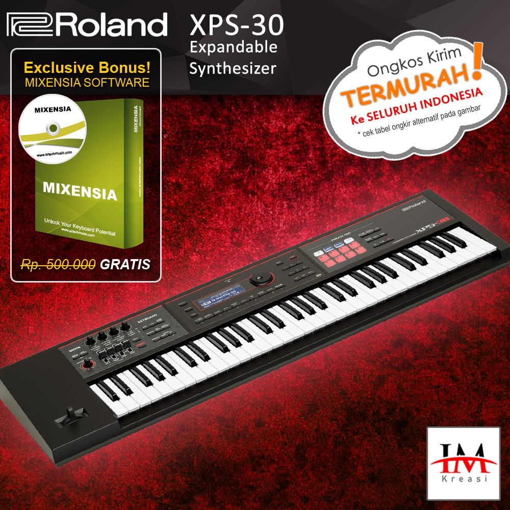 Jual Roland XPS-30 / XPS30 Expandable Synthesizer Keyboard Indonesia ...