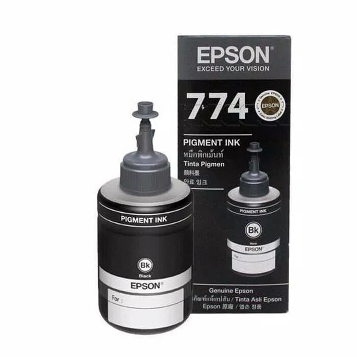 Jual Tinta Epson 774 Black / Hitam Original Untuk Type Printer M100 ...
