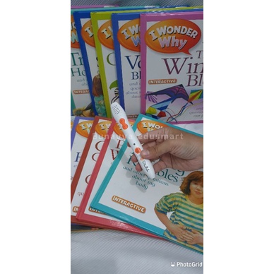 Jual Buku I WONDER WHY grolier dengan Pen Buku Ensiklopedi anak ...