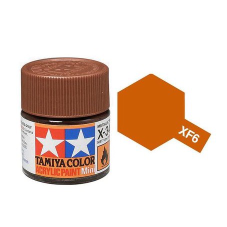 Jual Tamiya Color Acrylic Paint XF-6 Copper 10ml | Shopee Indonesia