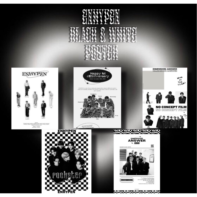 Jual enhypen poster by pinkeucastles (ready stock) | Shopee Indonesia