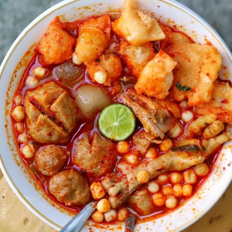 Jual (COD) Baso aci / bakso aci / baci / boci / makanan instan / pedas ...