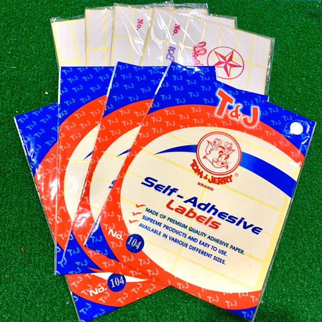 Jual Stiker Label Nama Polos / Sticker Label Putih Polos Indonesia ...