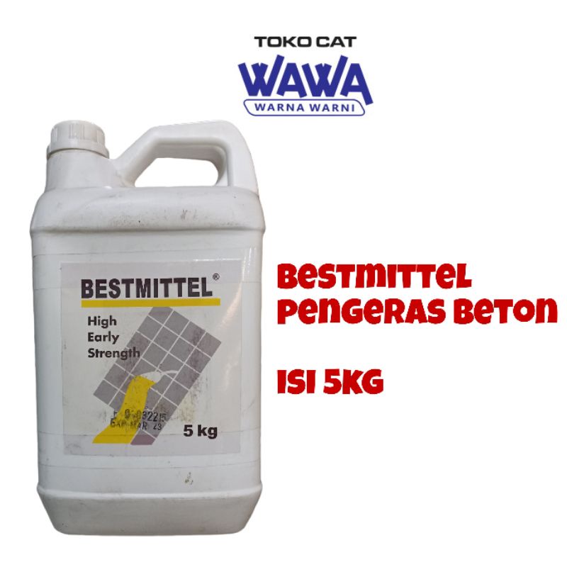 Jual Bestmittel pengeras beton cor coran isi 5kg | Shopee Indonesia