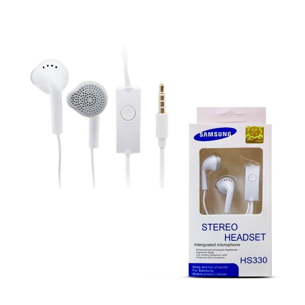 Jual Earphone Headset Samsung Hs 330 Handsfree Stereo | Shopee Indonesia