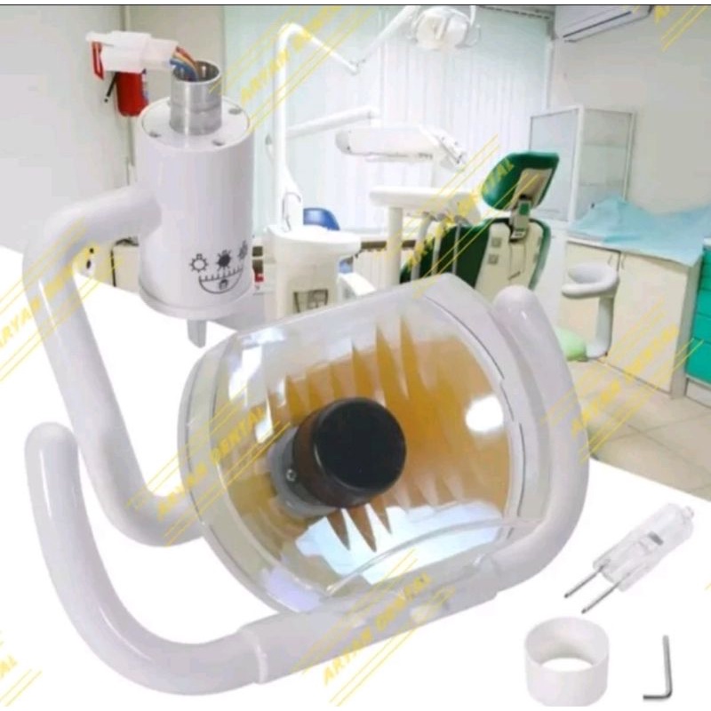 Jual dental sparepart dental unit lampu halogen 12V kursi dokter gigi ...